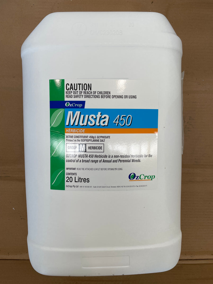 Glyphosate 450 Strength 20L – Ralphy's Lawn and Garden Supplies